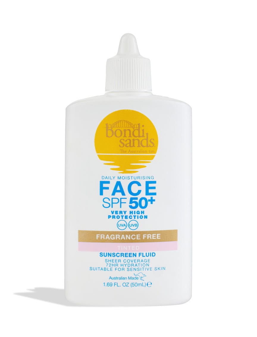 SPF 50+ Fragrance Free Tinted Face Fluid | Suncare for Face | Suncare ...
